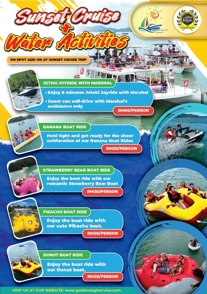 Sunset Cruise Packages – Golden Eagle Langkawi
