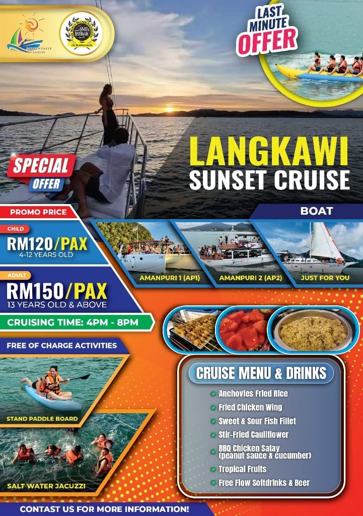 Sunset Cruise Packages – Golden Eagle Langkawi